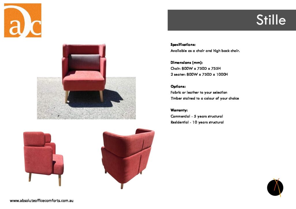 TRANQUIL Quiet Seating
