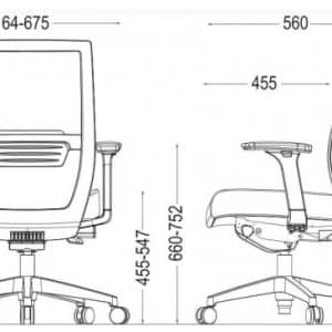 AOC ETERNO TASK CHAIR