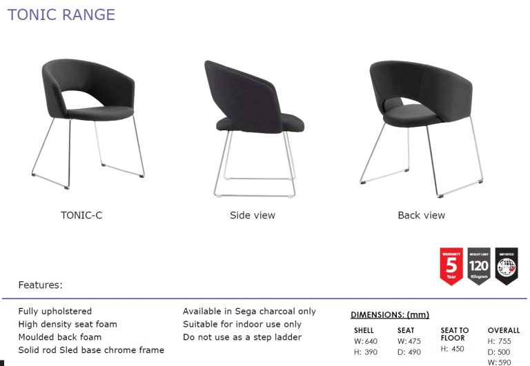 TONIC VISITORS CHAIR